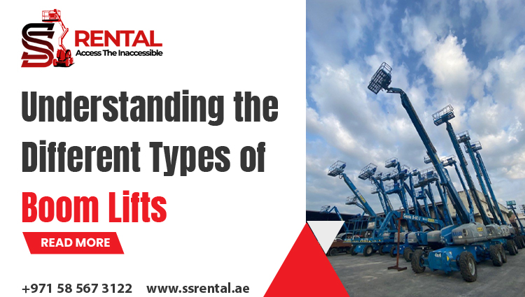 Understanding The Different Types Of Boom Lifts - SS RENTAL | Access ...