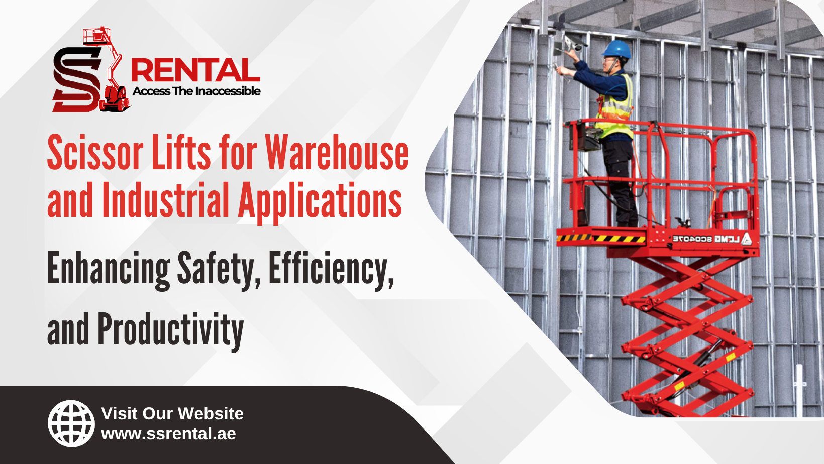 Scissor Lifts For Warehouse And Industrial Applications - SS RENTAL ...