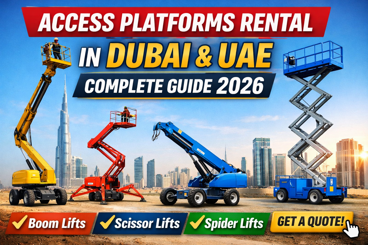 Access Platforms Rental In Dubai & UAE: The Complete 2026 Guide - SS ...
